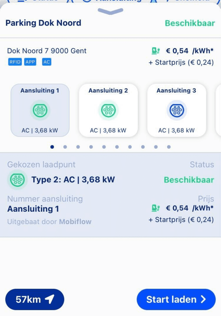 Onze laadpas op zak